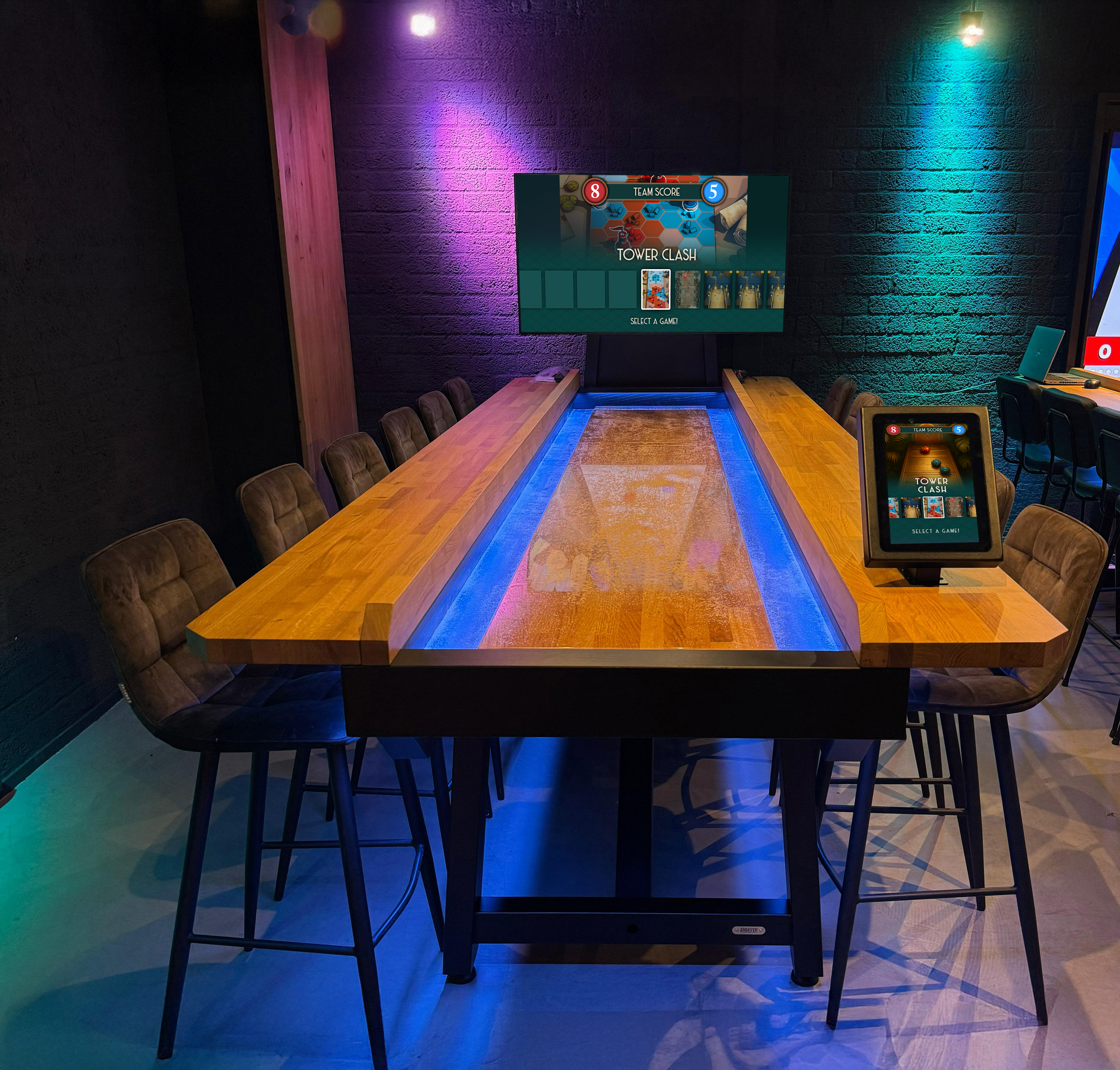 Shuffly Interactive — The Ultimate Interactive Shuffleboard